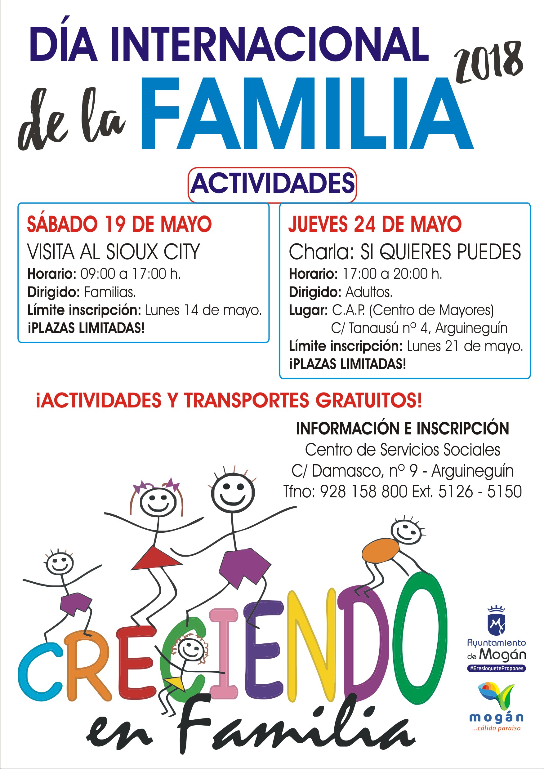 Mogán celebra el Día Internacional de la Familia con actividades ...