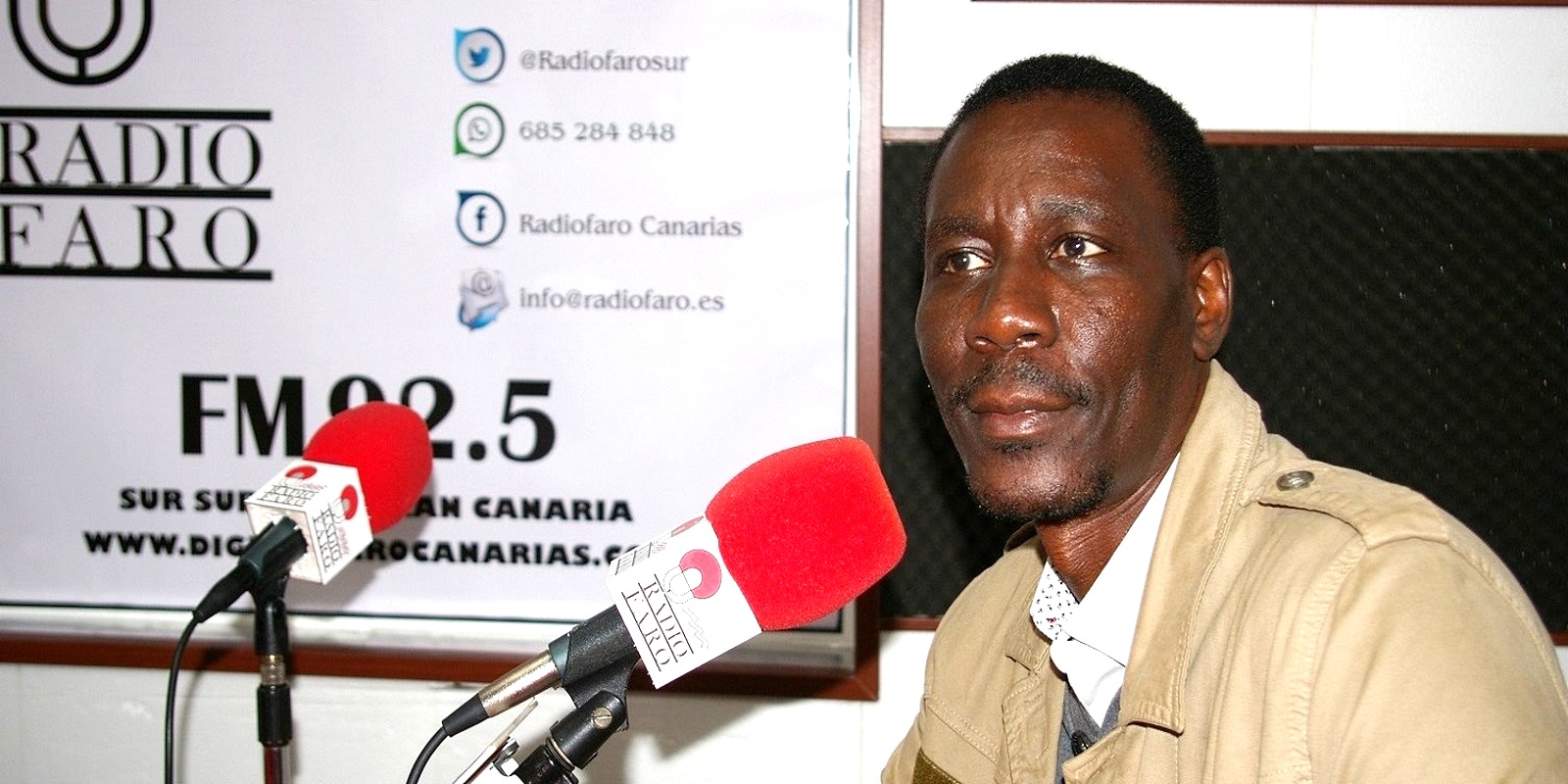 Luc André Diouf: Es más fácil el discurso del miedo - Digital Faro Canarias