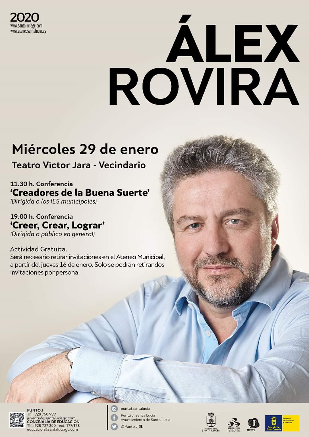 El reconocido conferenciante Álex Rovira dará dos charlas sobre el ...