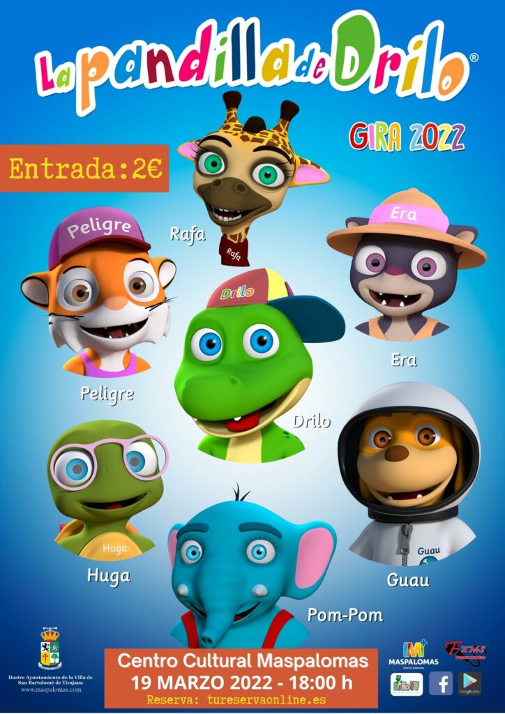 “La Pandilla de Drilo”, espectáculo musical infantil para el disfrute ...