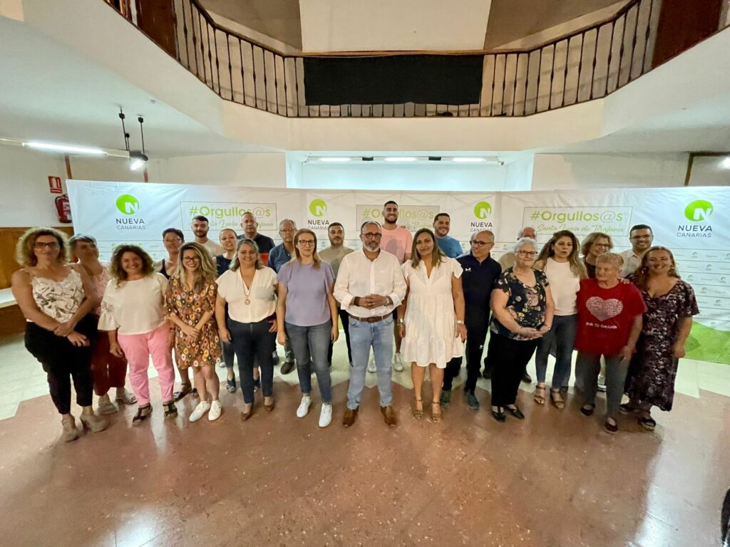 Nueva Canarias Santa Lucía de Tirajana aprueba en la asamblea del partido la lista electoral ...