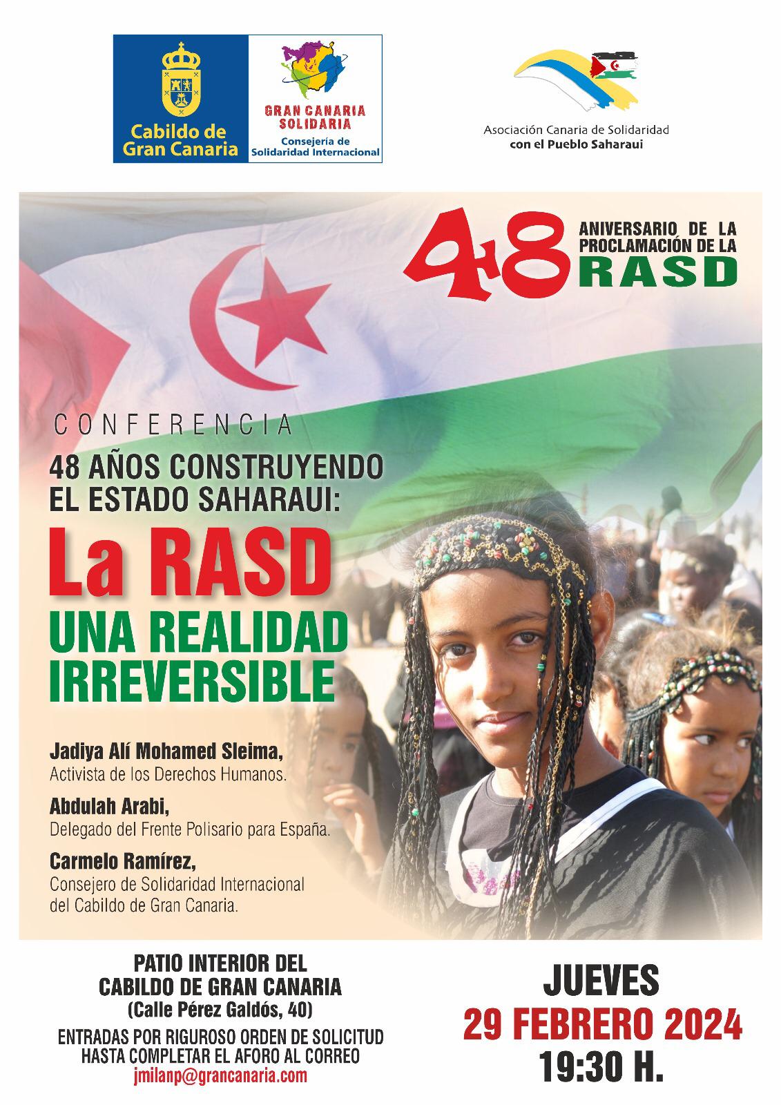 El Cabildo conmemora el 48 aniversario de la proclamación del Estado ...